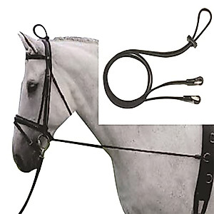 N/A Horse Riding Bridle Halters Elastic Horse Neck Stretcher Horse Rein Racing Equipment Equestrian Supplies Training Tool