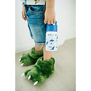 Simple Modern Kids Water Bottle with Straw Lid | Insulated Stainless Steel Reusable Tumbler for Toddlers, Girls, Boys | Summit Collection | 10oz, Unicorn Rainbows