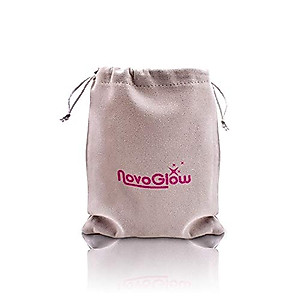 NovoGlow Invincible Black - Eau De Toilette Spray Perfume, Fragrance For Men- Daywear, Casual Daily Cologne Set with Deluxe Suede Pouch- 3.4 Oz Bottle- Ideal EDT Beauty Gift for Birthday, Anniversary