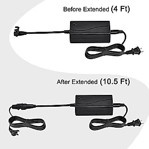 6 Feet Extension Cord for Lift Chair or Power Recliner, Replacement Power Supply Cable for Okin Limoss Lazboy Pride Catnapper