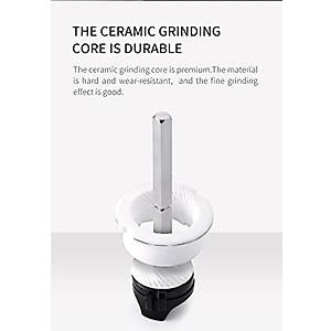 Gravity Electric Salt and Pepper Grinder Set Battery Operated,One Hand Operation Automatic salt and pepper grinder set,Electric Salt and Pepper Shakers with LED Light,Adjustable Coarseness(2 PCS)