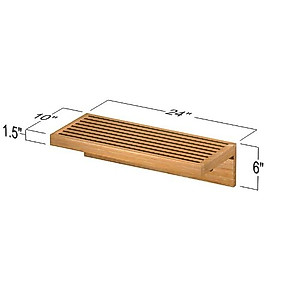 24" Pacifica Towel Shelf