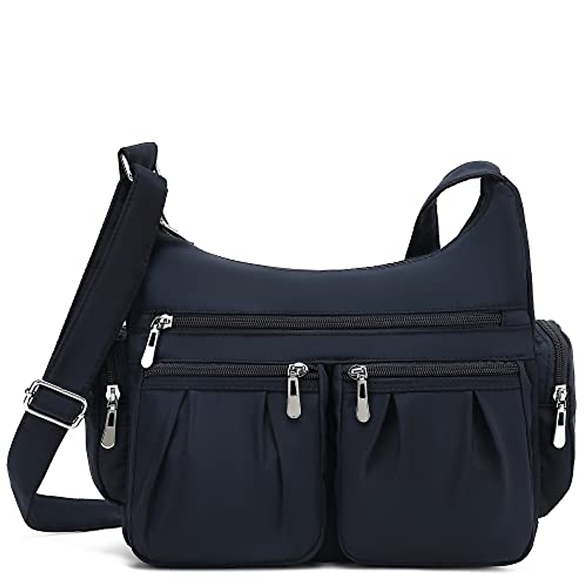 Scarleton Handbags for Women, Crossbody Bags for Women, Shoulder Bag, Nylon Purses for Women with Multi Pockets, H140719 - Navy