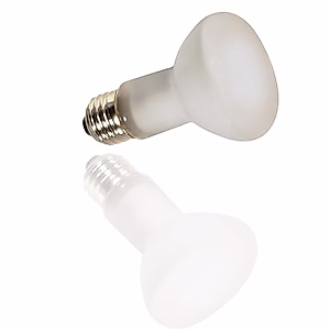 Satco S4886 50 Watt Shatter-Proof R20 Incandescent Bulb - Frosted, 2000 Hours, 300 Lumens, Medium Base, 120V - 6 Bulbs Pack