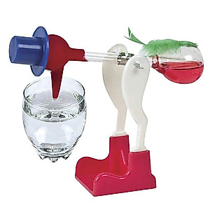Ozgkee Non Stop Liquid Drinking Glass Bird Funny Duck Drink Water Desk Toy (Blue)
