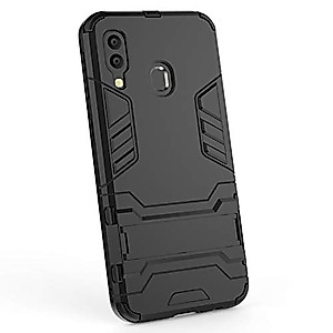 CHAJIJIAO Ultra Slim Case PC & TPU Protective Case with Kickstand, Drop Proof Protective Case Phone Back Cover (Size : for Samsung Galaxy A40)