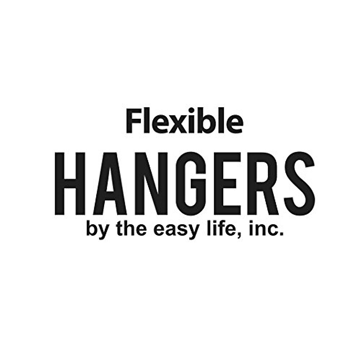 The Easy Life Hangers Flexible 40 Hangers Quality Space Saving That fit Through Any Collar