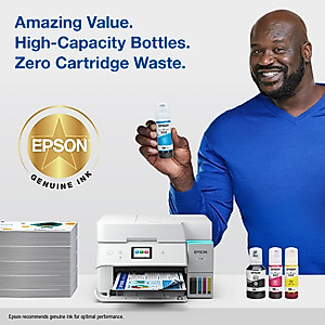 EPSON T502 EcoTank Ink Ultra-high Capacity Bottle Color Combo Pack (T502520-S) for select Epson EcoTank Printers