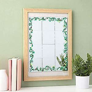 Bright Creations 50 Pack Square Glass Mirror Tiles, 4 Inch Panels for Crafts, Centerpieces, DIY Home Decor