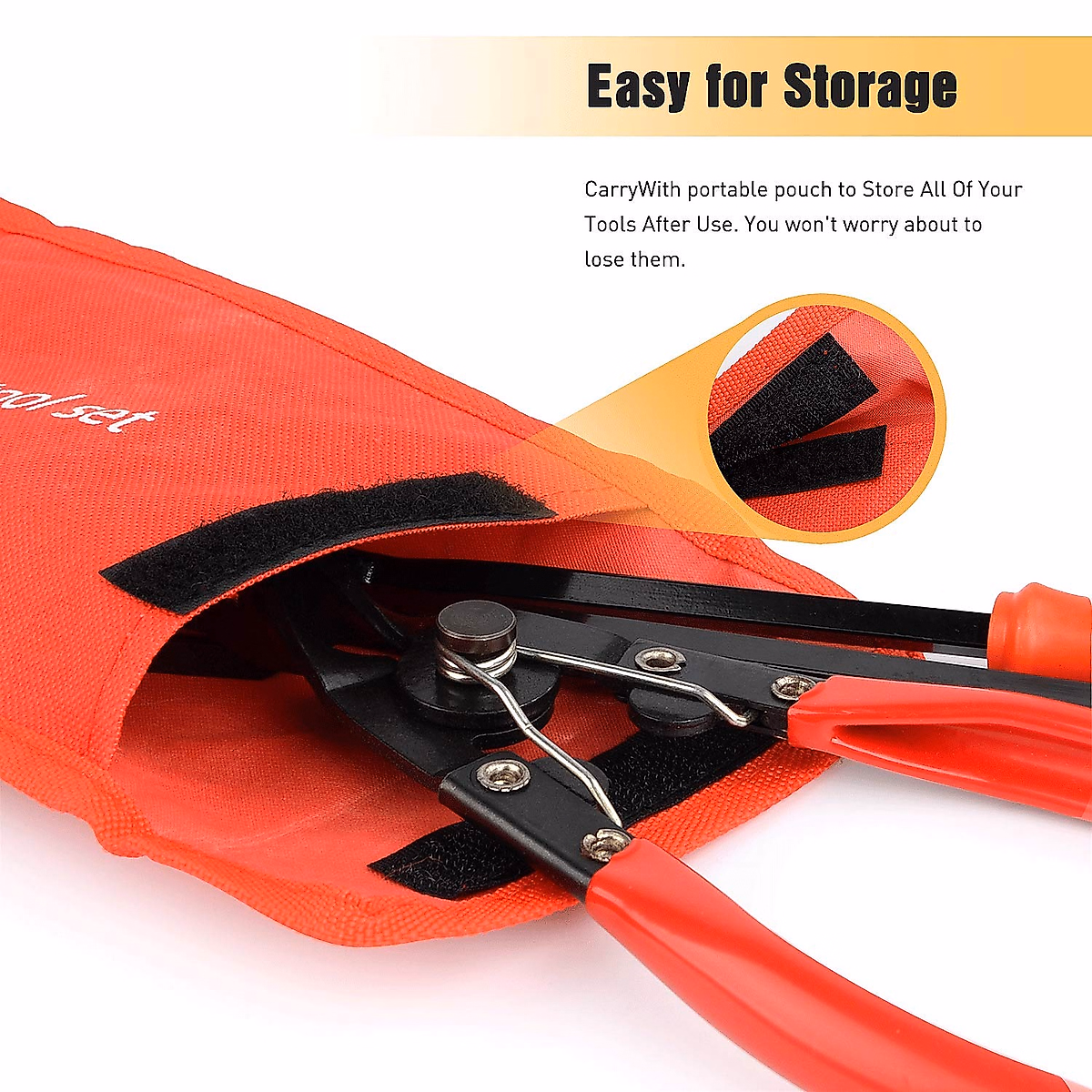 GOOACC 3 Pcs Clip Pliers Set & Fastener Remover - Auto Upholstery Combo Repair Kit with Storage Bag for Car Car Panel Dashboard