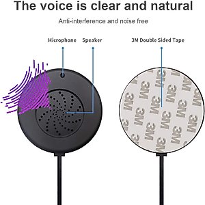 CallToU Window Speaker Intercom System,Dual Way Anti-Interference Intercommunication Microphone Talk Through Glass Window,for Business,Bank,Office,Hospital,Counter,Store,Station,School and More
