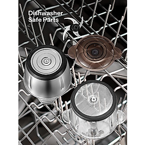 Food Processors with 2 Large Bowls(12 Cup+12 Cup), Reemix Electric Chopper with Powerful 500W Copper Motor, 4 Bi-Level Blades for Fruits, Meat, Vegetables, Baby Food, Nuts, 2 Speeds