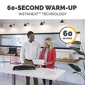 Fellowes Saturn 3i 125 Thermal Laminator Machine with Self-Adhesive Laminating Pouch Starter Kit, 12.5 inch