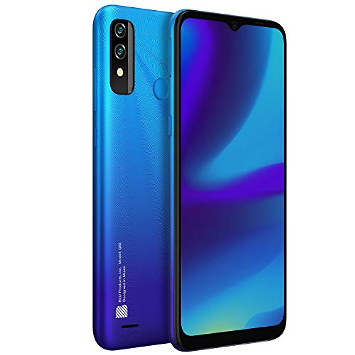 BLU G61 G0450WW 64GB Dual Sim GSM Unlocked Android Smartphone - Blue