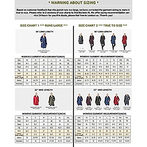 Outdoor Ventures Women's Lightweight Warm Long Puffer Coat with Hood-XL,32"