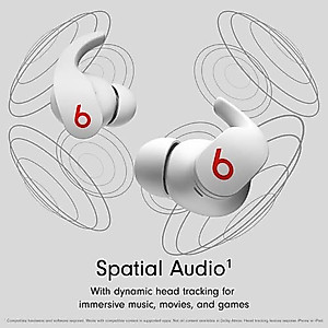 Beats Fit Pro – True Wireless Noise Cancelling Earbuds – Apple H1 Headphone Chip, Compatible with Apple & Android, Class 1 Bluetooth®, Built-in Microphone, 6 Hours of Listening Time – Beats White