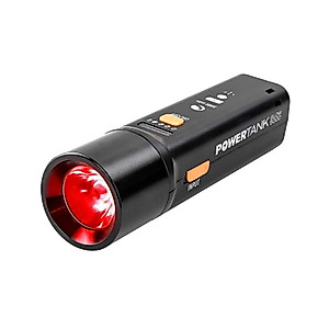 Celestron - PowerTank Glow 5000 - Portable USB Rechargeable Power Bank + Red Flashlight - 5000 mAh Capacity & Car Battery Adapter for All Nexstar Telescopes