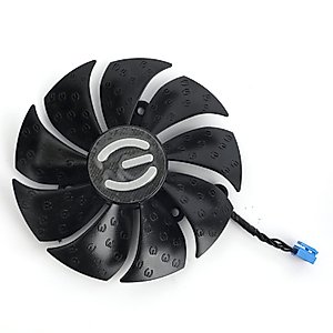 PLA09215S12H Graphics Card Fan for EVGA RTX 3070 3080 Ti 3090 XC3 BLACK Gaming Cooling Fan (Fan-C)