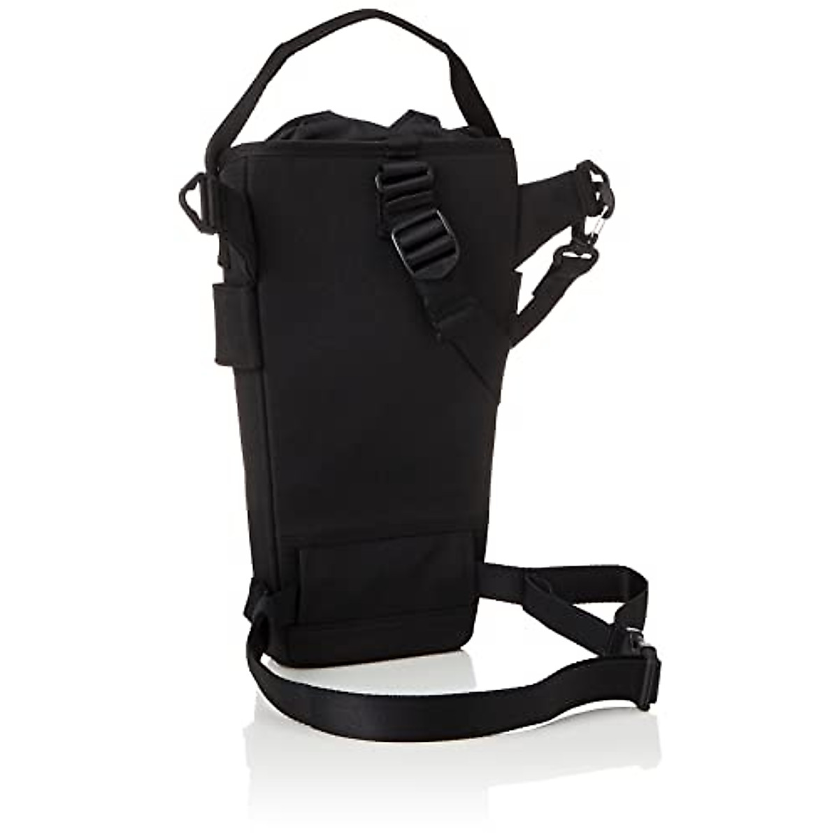 Snow Peak's Stake Shoulder Bag, UG-450, Polyester, PVC, Nylon, EVA, for Carrying Solid Stakes, Camping Product, Designed in Japan, Lifetime Product Guarantee, One Size, Black