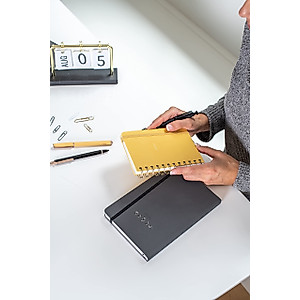 Southworth Medium Case Bound Journal, 5.5" x 8.25", Celestial Nightfall Design, Premium 28 lb/105 gsm Paper, 160 Lined Sheets (91435)