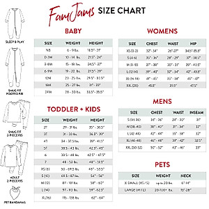 HonestBaby Family Matching Holiday Pajamas Organic Cotton for Men, Kids, Toddlers, Baby Boys, Girls, Unisex Pets, Emerald Painted Buffalo, Women's Medium