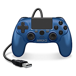Armor3 Wired Game Controller for PS4/ PC/Mac (Blue) - PlayStation 4