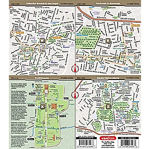 StreetSmart Mexico City Map by VanDam – Laminated City Center Street Map of CDMX w/all Attractions, Pre-hispanic Sites, Museums, Hotels, Restaurants, ... 2025 Edition (English and Spanish Edition)