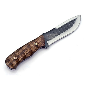 UK UNIQUE SHARP KNIVES BK-780 Handmade D2 Stainless steel 10 Inches Hunting knife- Beautiful Walnut wood Handle