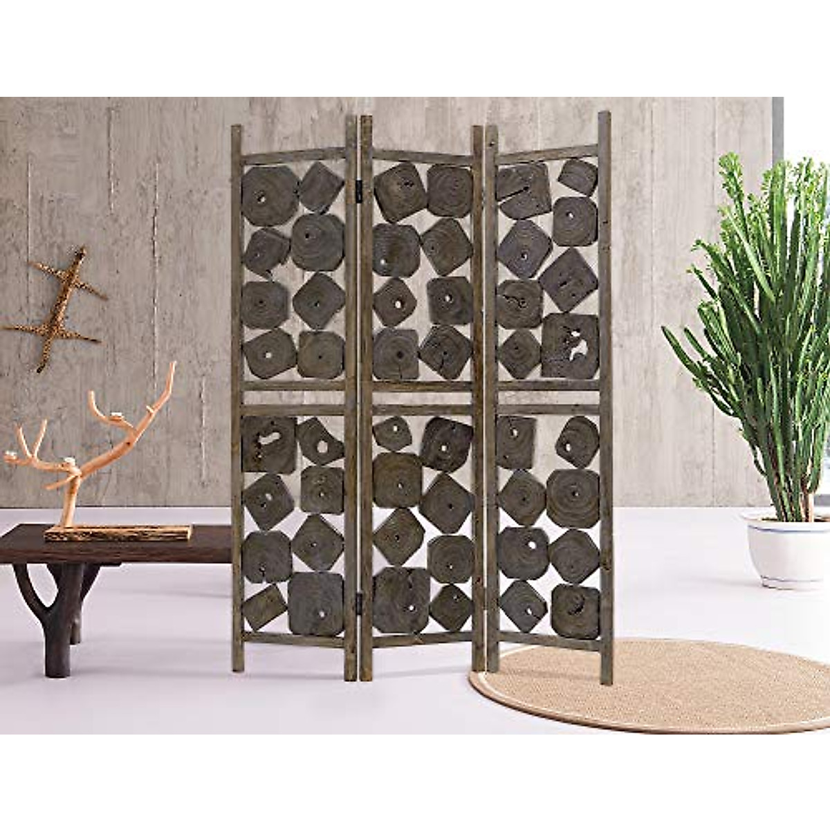 Screen Gems Glenbrook Screen Room Divider, one Size, Grey