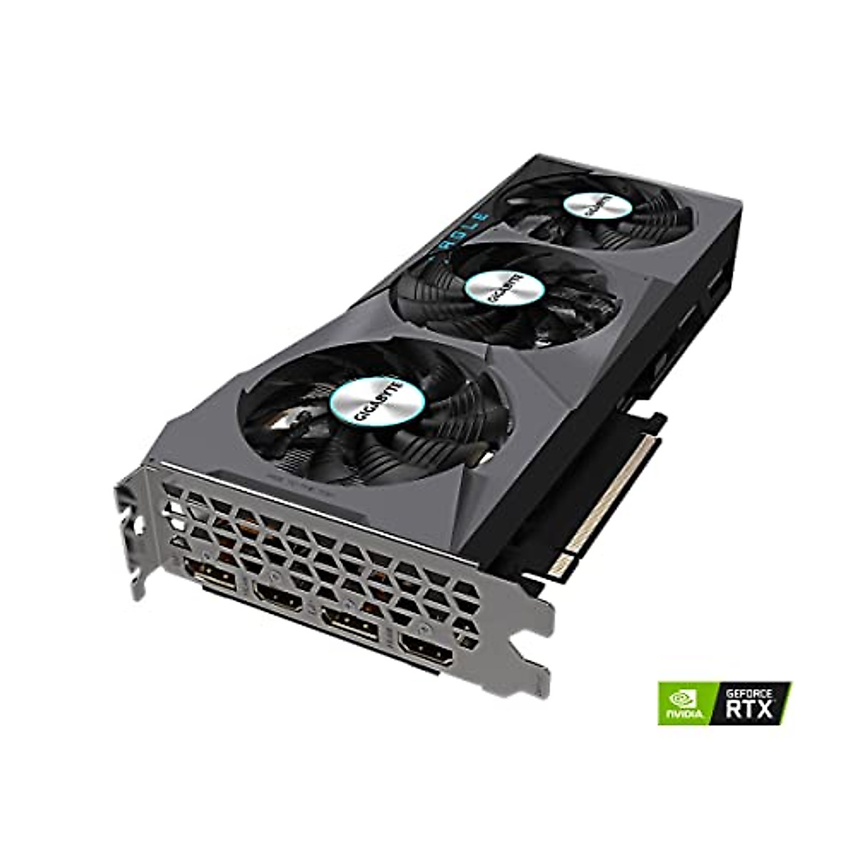 Gigabyte GeForce RTX 3060 Ti Eagle OC D6X 8G Graphics Card, 3X WINDFORCE Fans, 8GB 256-bit GDDR6X, GV-N306TXEAGLE OC-8GD Video Card