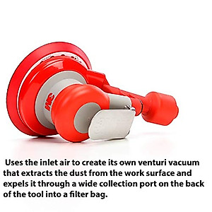 Cubitron II 3M Self-Generated Vacuum Random Orbital Sander 20208, 6 in, 5/16 in Orbit, 1 per case