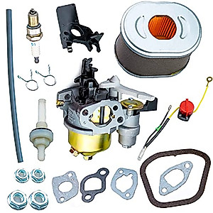Ruma Air Filter Spark Plug Carburetor Kit for Honda GX120 GX160 GX200 5.5Hp 6.5Hp Engine Harbor Freight 212 173 R210 196cc 208cc 212cc Engine and More