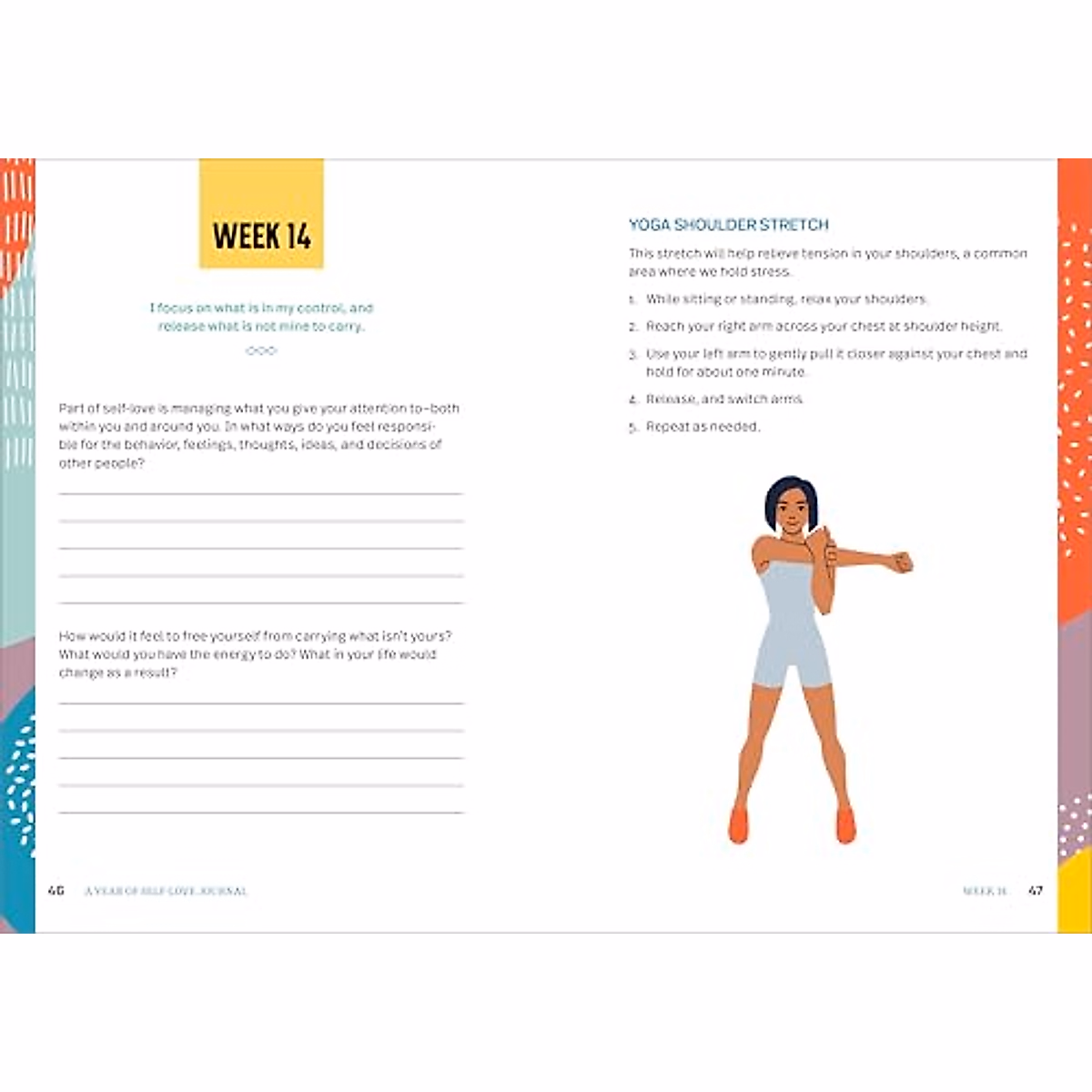 A Year of Self Love Journal (A Year of Reflections Journal)