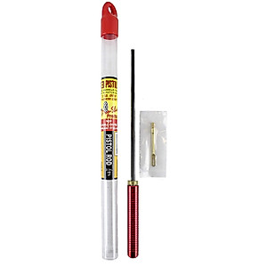 Pro Shot 8-Inch .22 Caliber and Up Coated Pistol Rod,WHITE