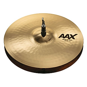 Sabian AAX Promotional Cymbal Set Thin Crash, Natural, (14" Hats, 16" Crash, 21" Ride, & Free 18" Crash) (25005XCPB)