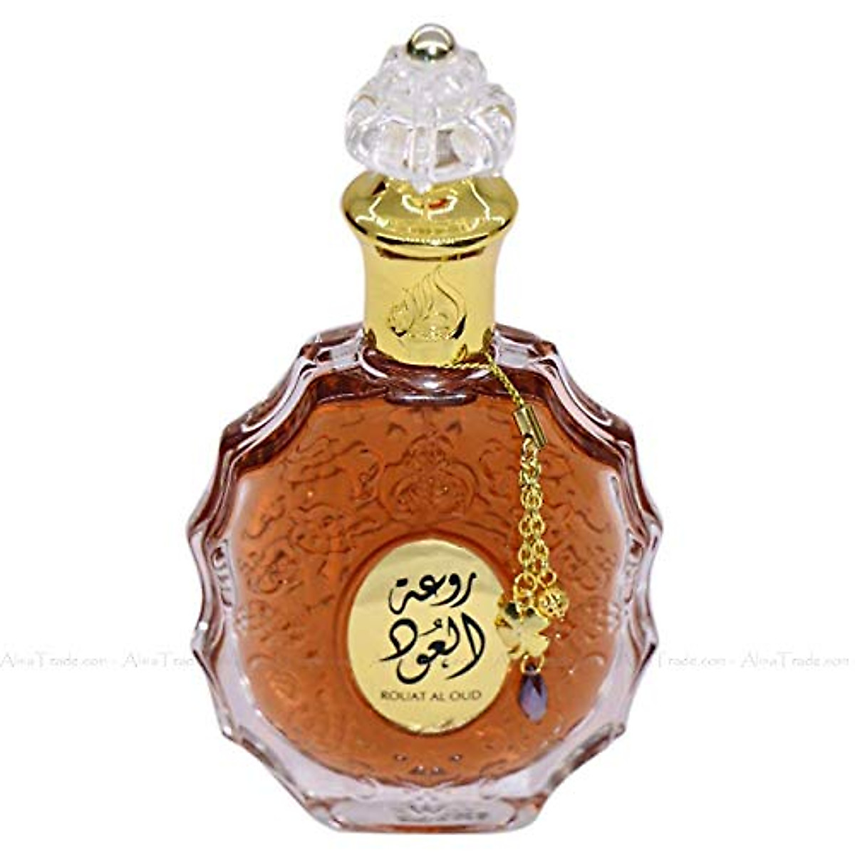 Lattafa Rouat Al Oud for Unisex Eau de Parfum Spray, 3.4 Ounce