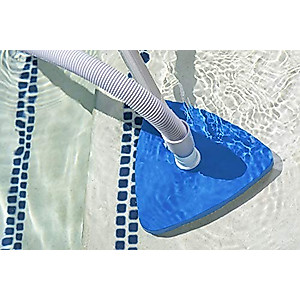 Poolmaster 18510 Triangle Vinyl Liner Swimming Pool Vacuum, Essential Collection,Neutral,Medium Blue