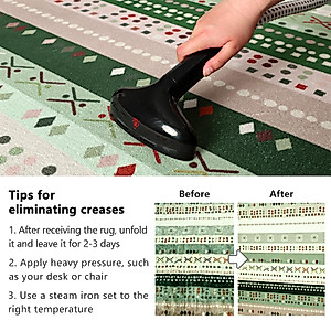 DweIke Large Fluffy Area Rugs for Living Room Bedroom, 5x7 Ft Thickened Memory-Foam Carpet, Machine-Washable Rug Suitable for Kids Girls Boys Bedroom Home Décor, Non-Slip Backing Rug, Green