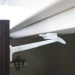 Little Chicks Baby Safety Cabinet and Drawer Locks -14 Pack of Latches - Model CK034