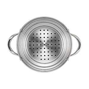 Anolon Classic Stainless Steel Universal Covered Steamer Insert