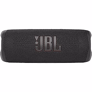 JBL FLIP 6 Portable Wireless Bluetooth IP67 Waterproof Speaker Bundle with Boomph Silicone Protective Case - Black