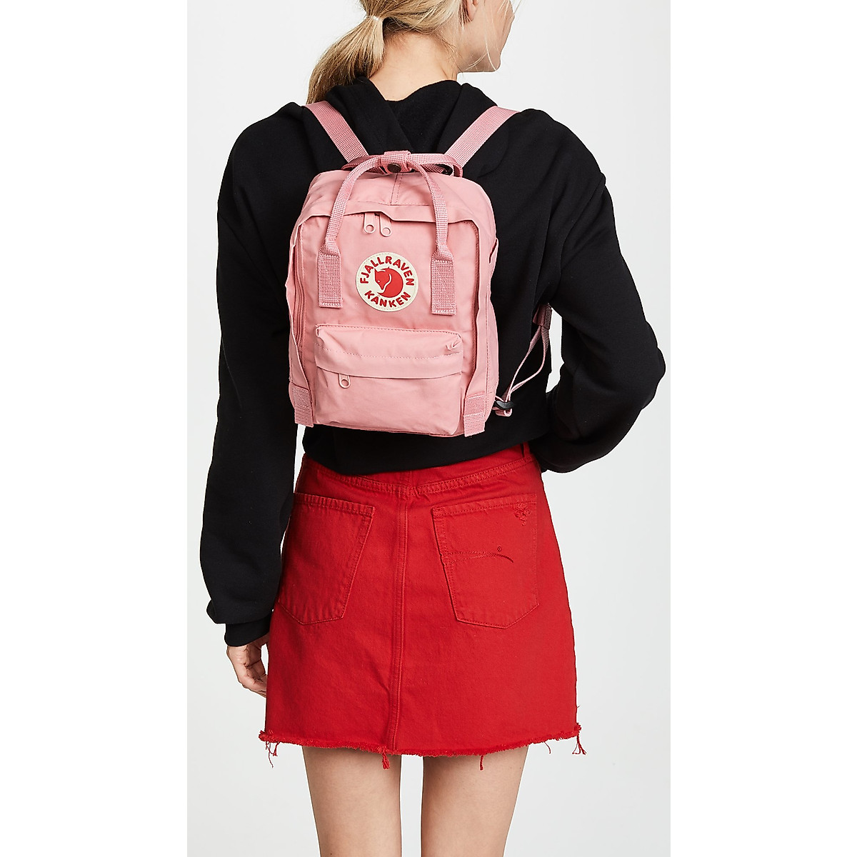 Fjallraven Women's Kanken Mini Backpack, Pink, One Size