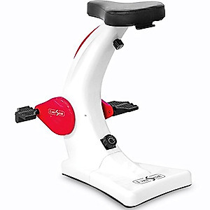 ExerSeat - Compact Hands Free Stationary Exercise Bike is Easy and Fun to Use.
