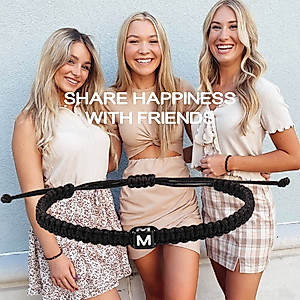 Btysun Mothers Day Gifts for Mom Daughter Initial Bracelets for Women Initial C Braided Bracelet for Her Adjustable Easter Gift Jewelry