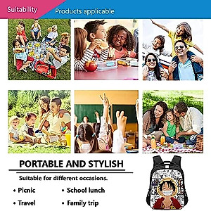 MDXTM Lightweight Backpack Daily Use Anime Pattern Backpack - Stylish and Functional Backpack