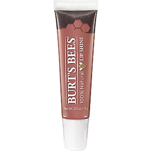 Burt's Bees Lip Shine, Peachy 0.5 oz (Pack of 2)