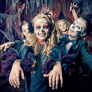 Halloween Creepy Cloth Decoration Scary Halloween Gauze Cloth Spooky Halloween Decorations for Party Outdoor and Indoor Spook Houses Supplies(8 Yards x 30 Inches, Gray)