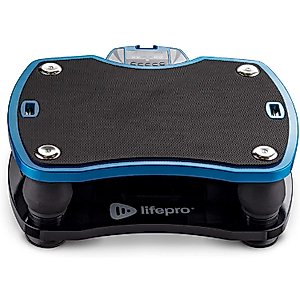LifePro Vivid Vibration Platform Machine - High Frequency 15-40 Hz Linear Viberation Plate Exercise Machine - Whole Body Home Workout Equipment for Awesome Fitness and Deep Tissue Therapy