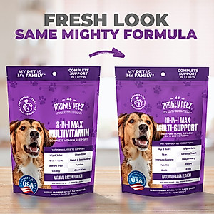 Mighty Petz MAX Dog Allergy Relief + Mighty Petz MAX Dog Multivitamin Bundle