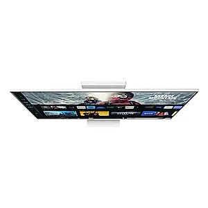 SAMSUNG 32" M80C UHD HDR Smart Computer Monitor Screen with Streaming TV, Slimfit Camera Included, Wireless Remote PC Access, Alexa Built-in (LS32CM801UNXZA),Warm White